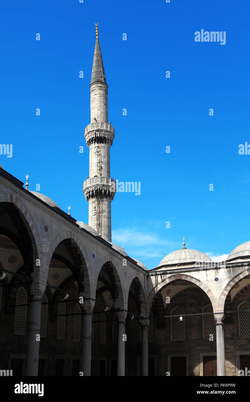 Blue Mosque Istanbul Dome Close Up High Resolution Stock Photography ...