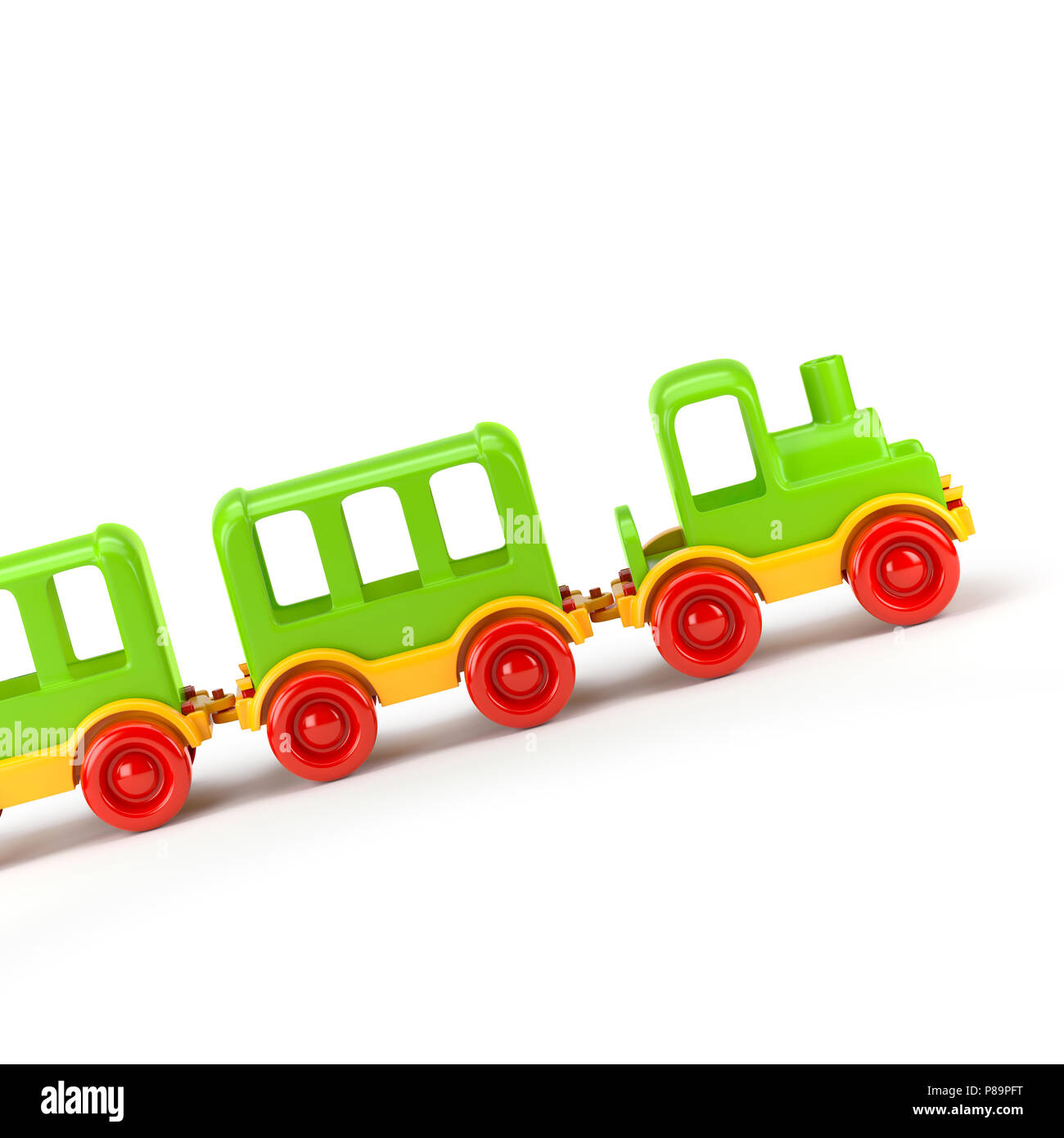 Child toy car toy train hi-res stock photography and images - Alamy