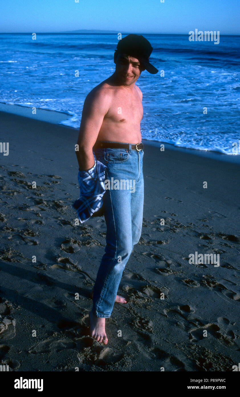 MALIBU, CA - FEBRUARY 22: (EXCLUSIVE) Actor Griffin O'Neal poses at a ...