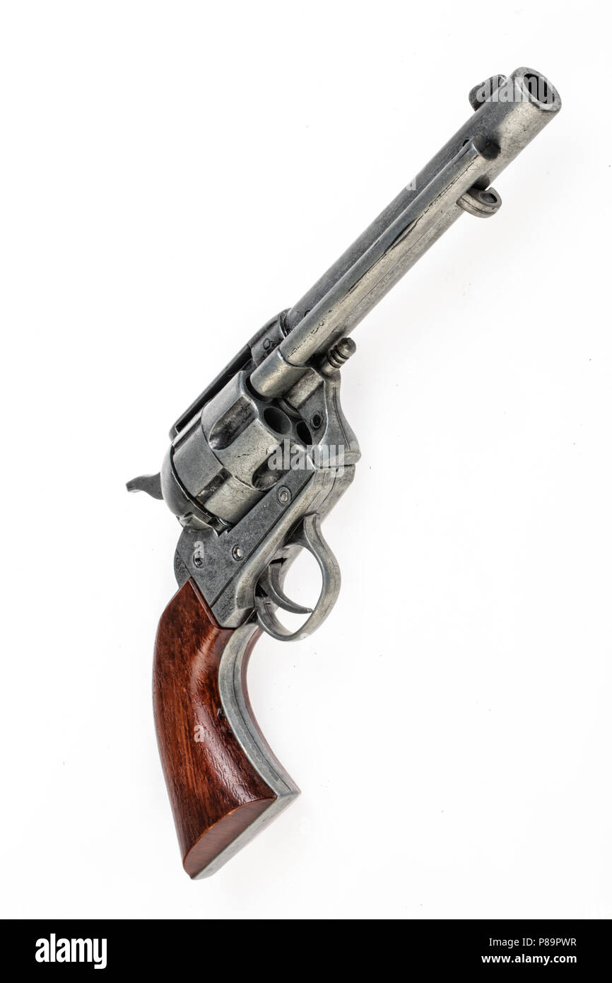 Police revolver vintage Cut Out Stock Images & Pictures - Alamy