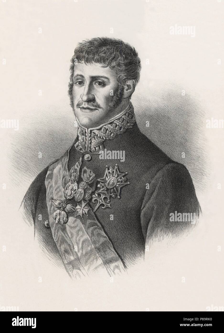 Carlos maria isidro de borbon y borbon hi-res stock photography and ...