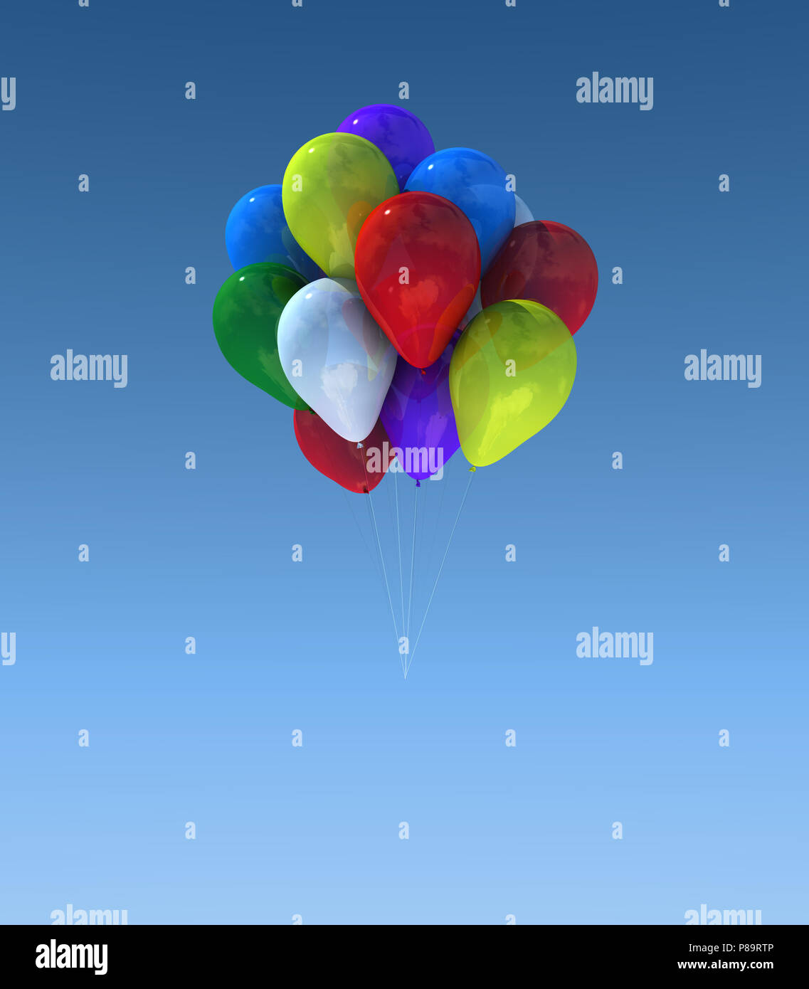 Happy birthday sign balloons in hi-res stock photography and images - Alamy