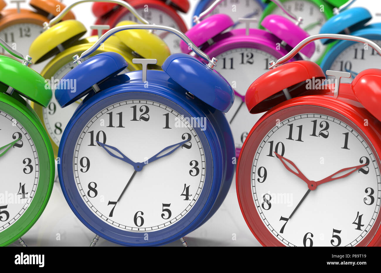Clocks with single hand hi-res stock photography and images - Alamy