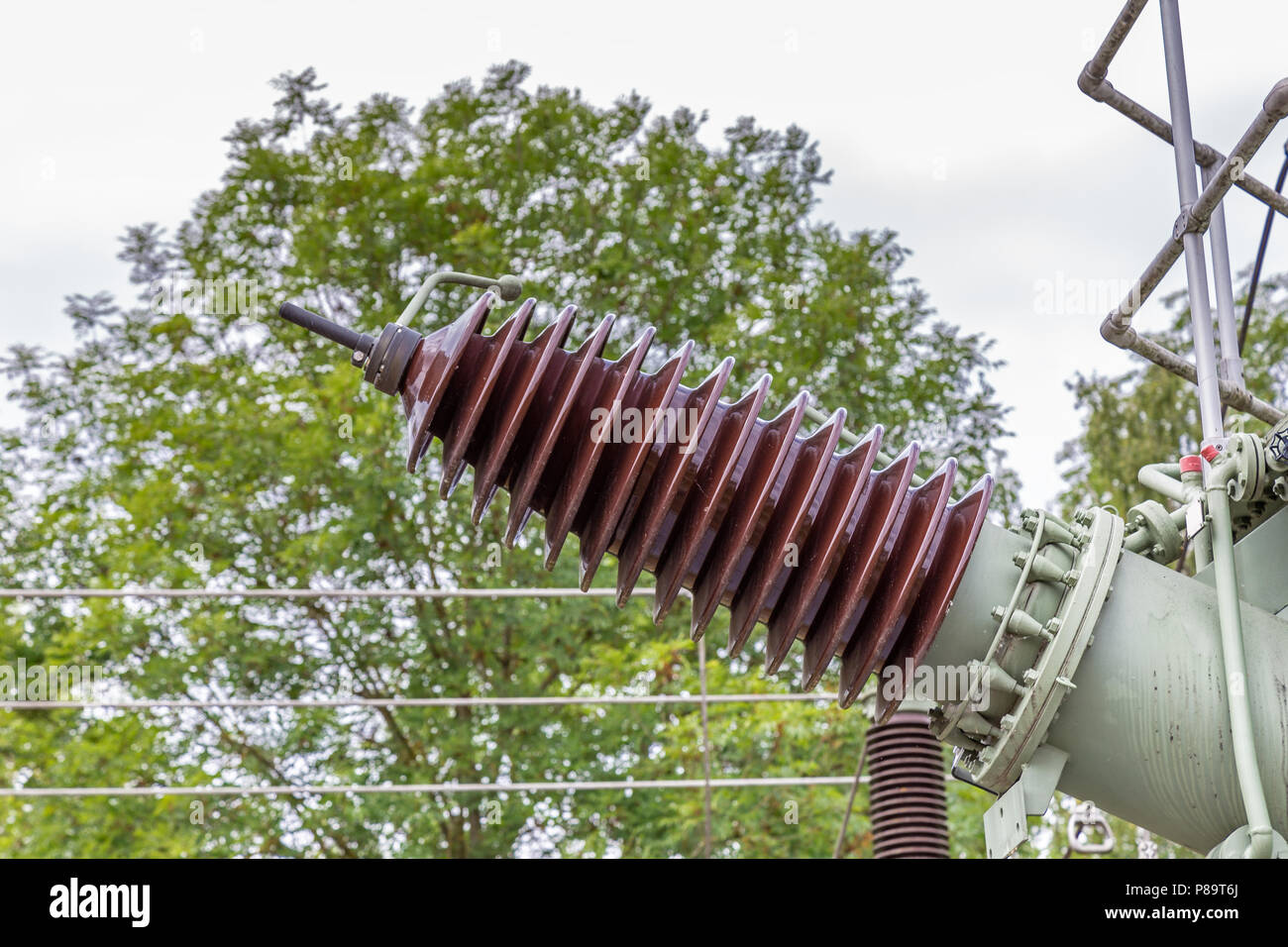Small electrical substation Stock Photo - Alamy