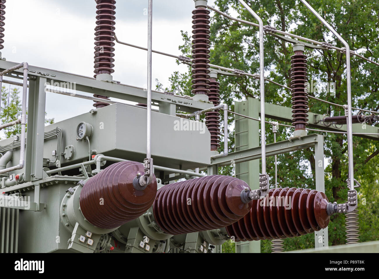 Busbar substation hi-res stock photography and images - Alamy