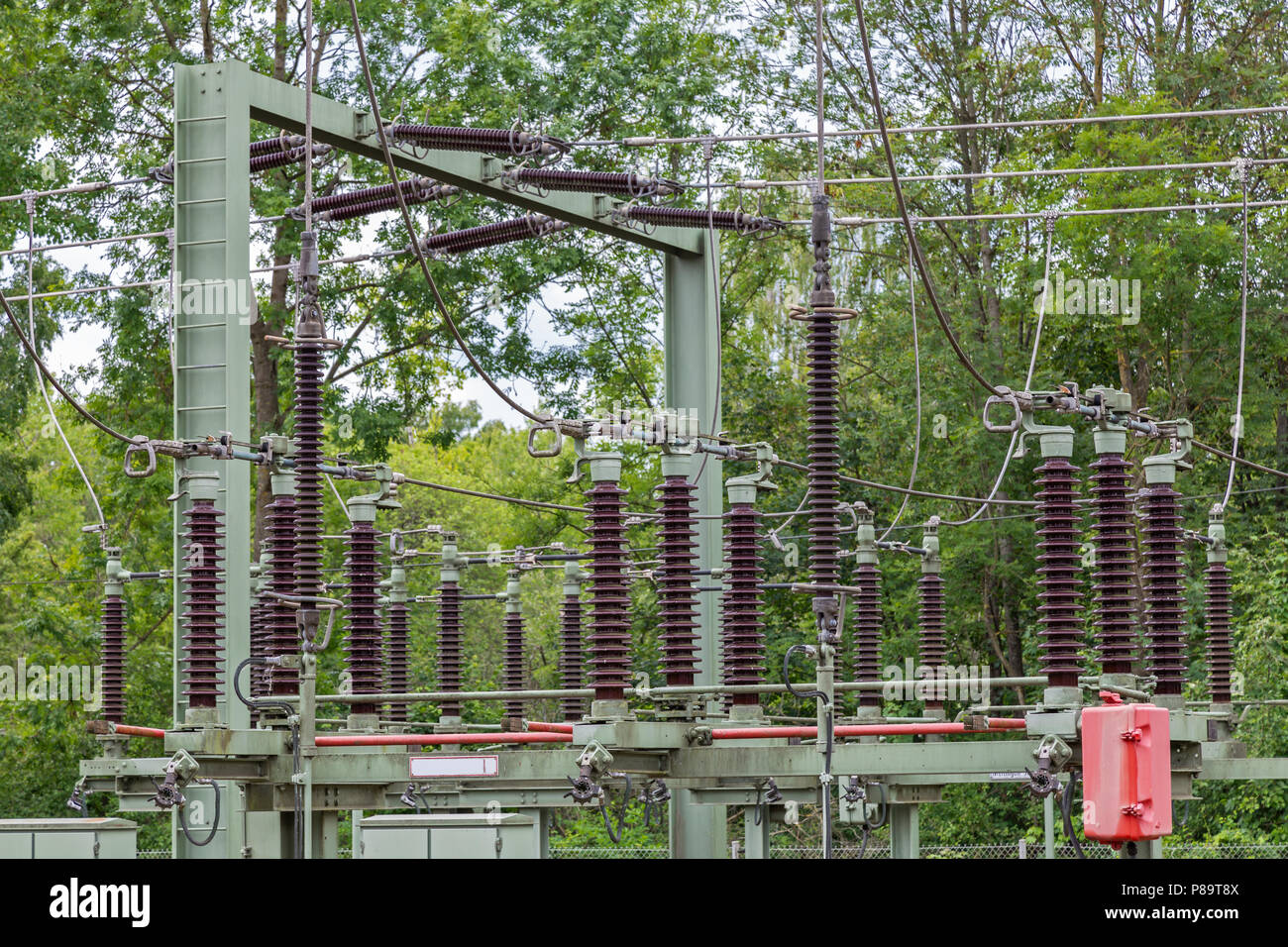 Busbar substation hi-res stock photography and images - Alamy