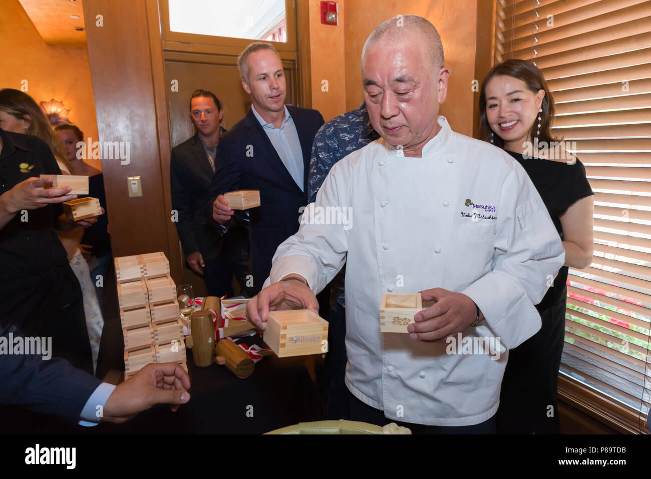 20th Anniversary Sake Ceremony of Matsuhisa Restaurant in Aspen ...