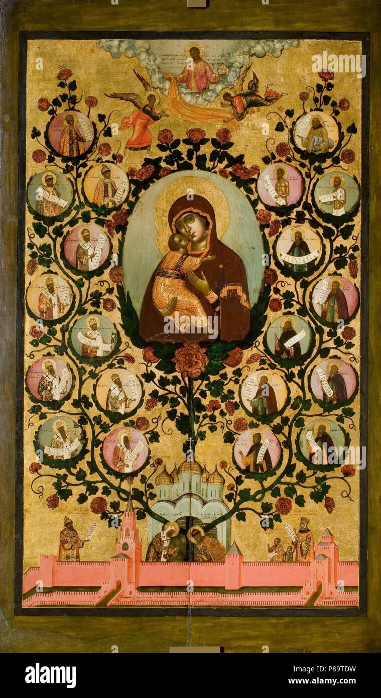 Apotheosis of the Virgin of Vladimir (The Genealogical Tree of the ...