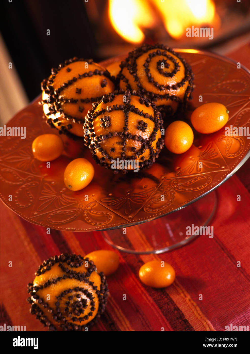 Orange pomander hi-res stock photography and images - Alamy