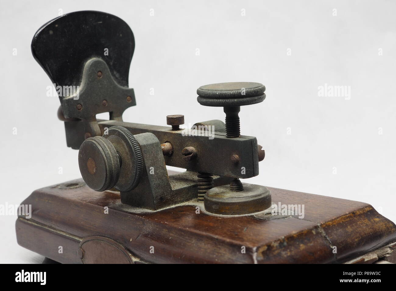 Vintage telegraph key hi-res stock photography and images - Alamy