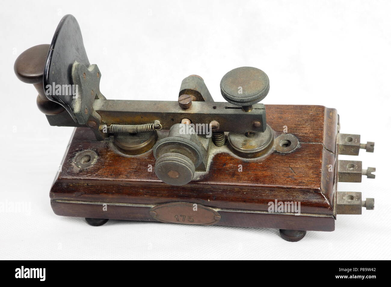 Vintage telegraph key hi-res stock photography and images - Alamy
