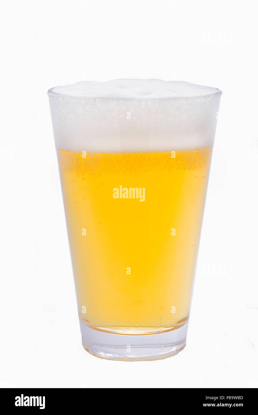 Ale with a foamy head hi-res stock photography and images - Alamy