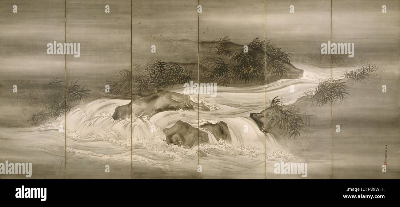 River Landscape with Fireflies. Museum: Nelson-Atkins Museum of Art ...