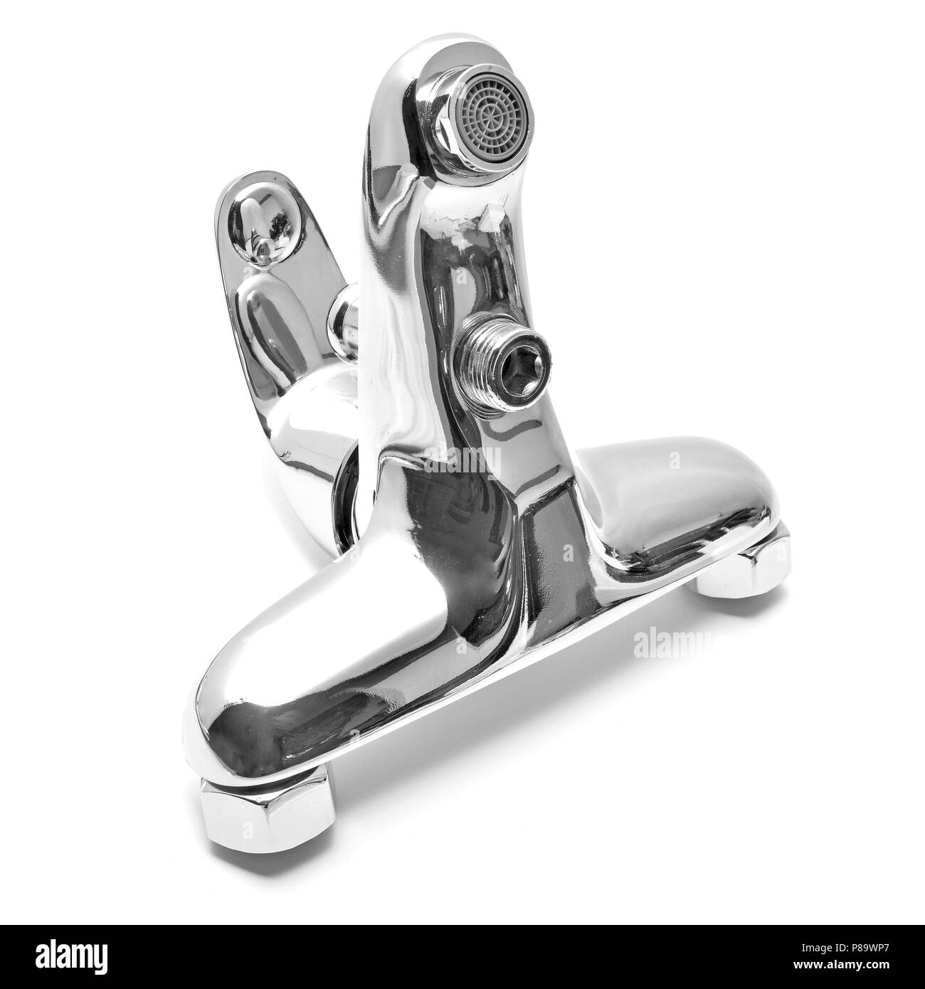 faucet isolated on white background Stock Photo - Alamy