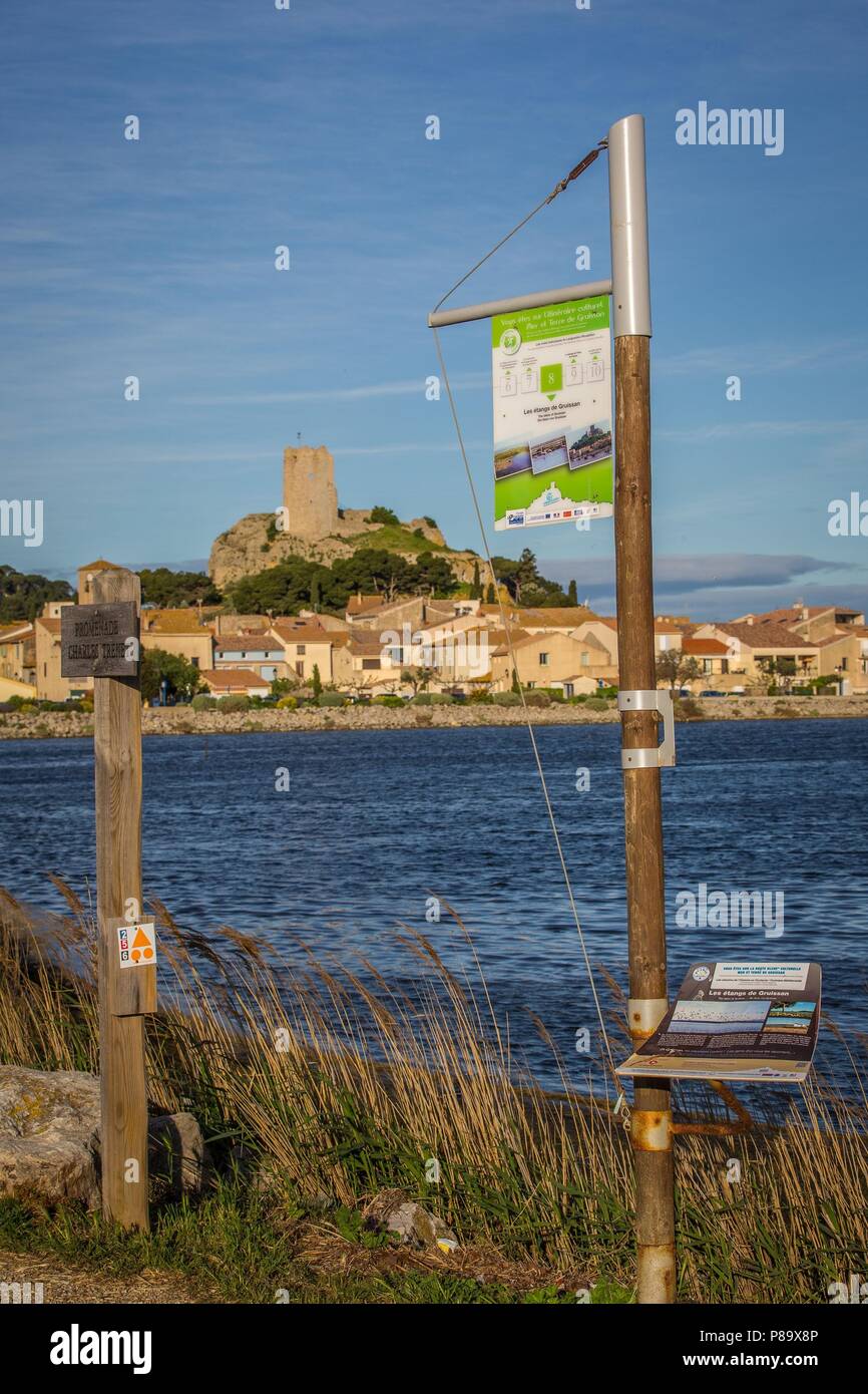 DISCOVERING GRUISSAN, FRANCE Stock Photo - Alamy