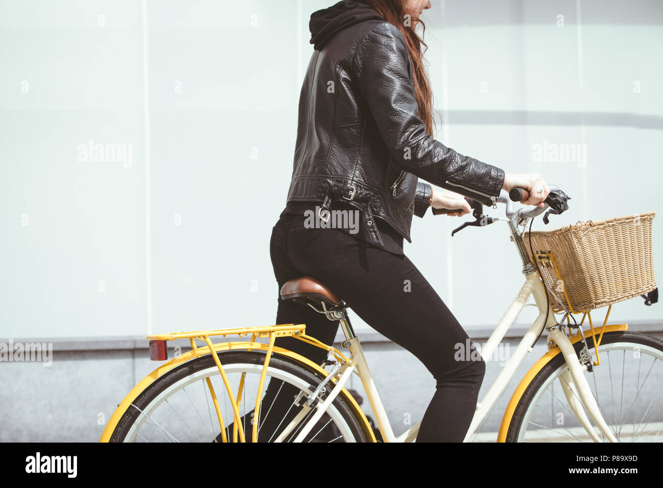 Woman in jacket hi-res stock photography and images - Alamy