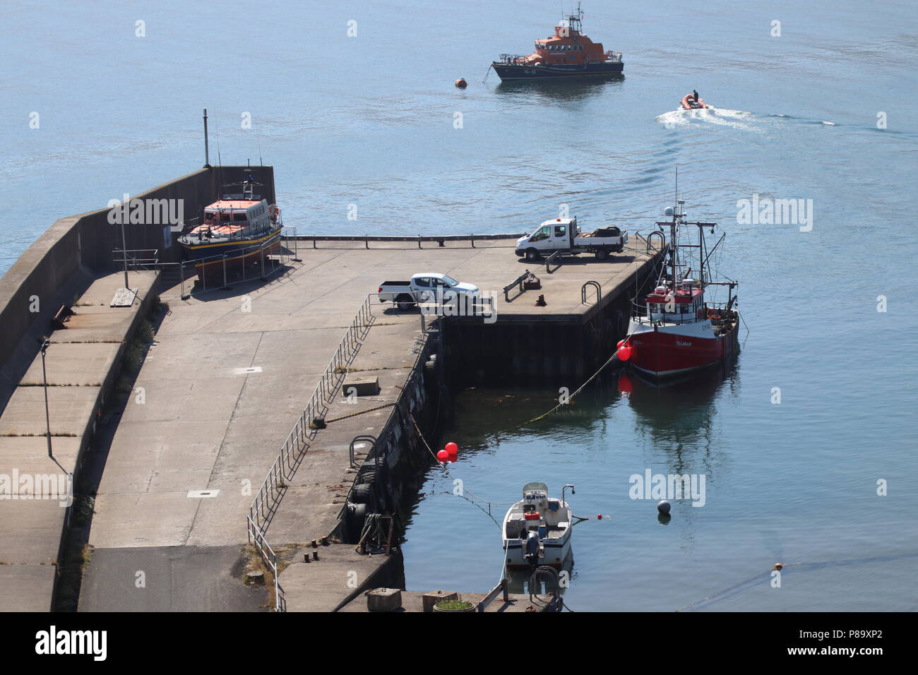 Red bay pier hi-res stock photography and images - Alamy