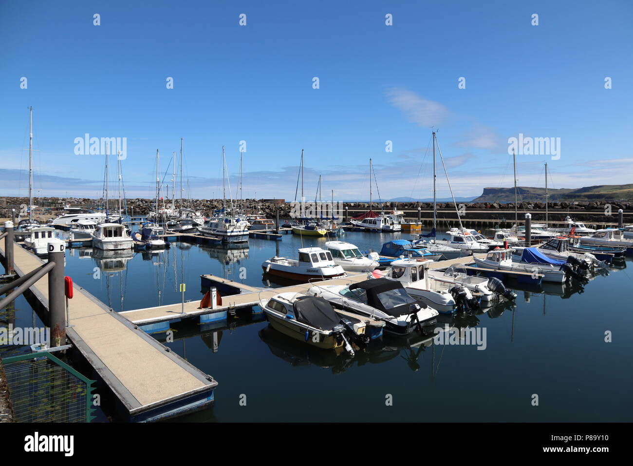 Ballycastle harbour hi-res stock photography and images - Alamy