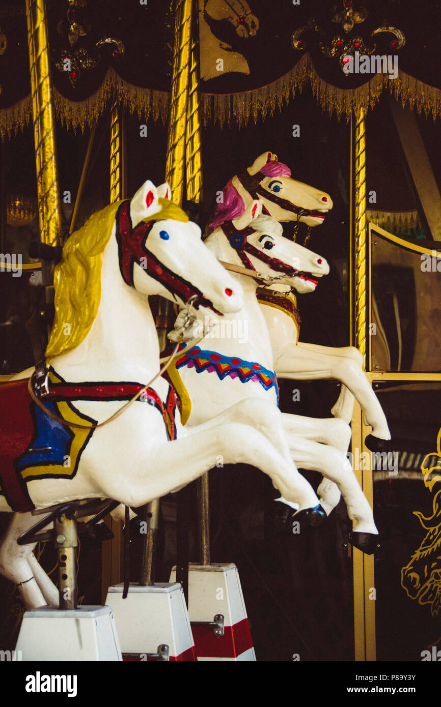 Carousel animals hi-res stock photography and images - Alamy
