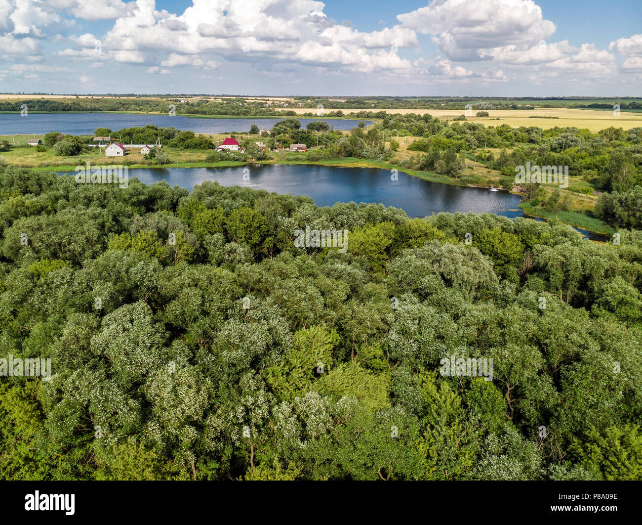 Rural russian landscape hi-res stock photography and images - Alamy