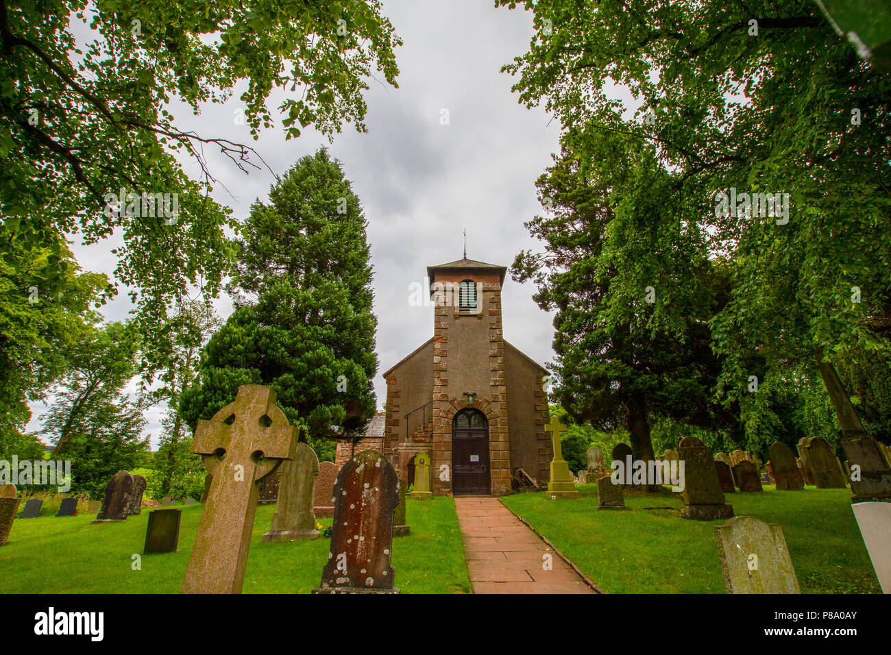 St Peter's Church, Castle Carrock, Cumbria Stock Photo - Alamy