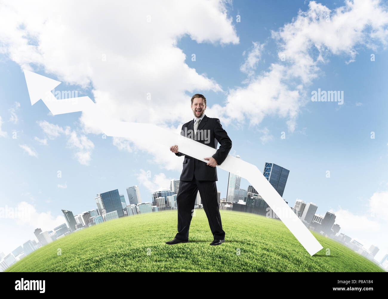 Development in right direction Stock Photo - Alamy