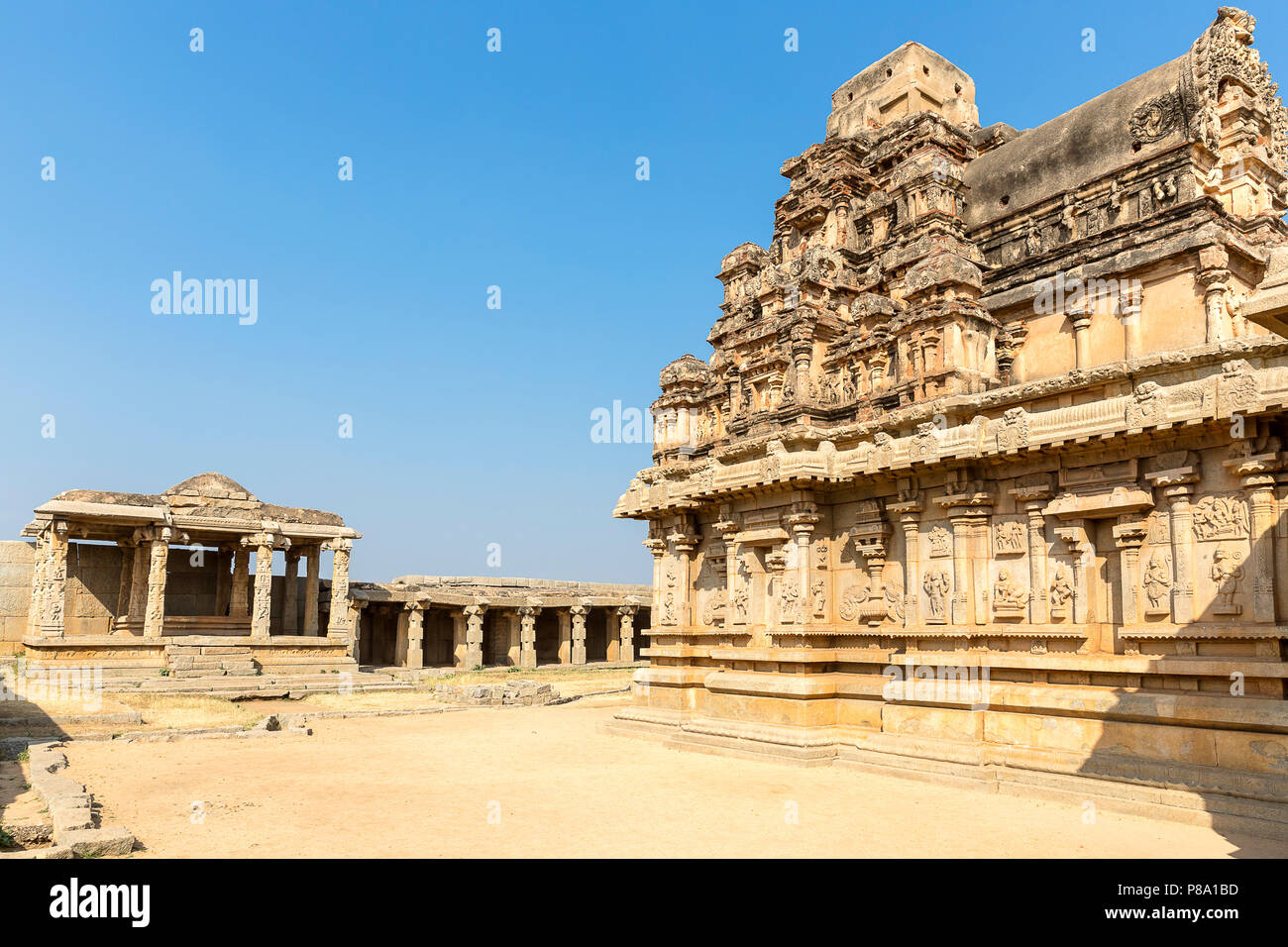 Hazara rama temple hi-res stock photography and images - Alamy
