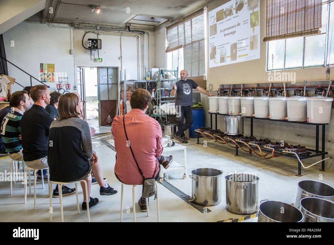 Brewing workshop hi-res stock photography and images - Alamy