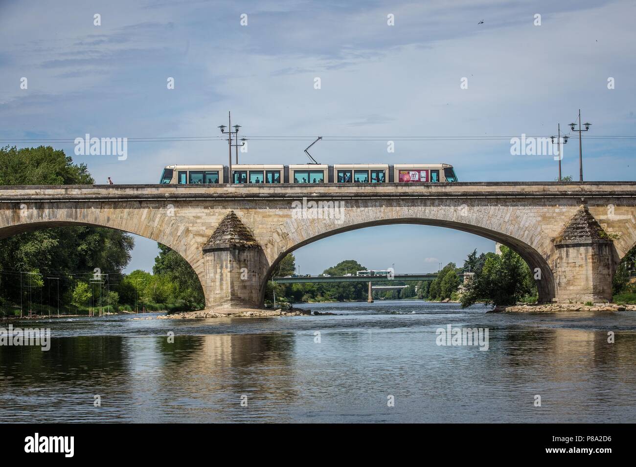 Orleans george v bridge hi-res stock photography and images - Alamy