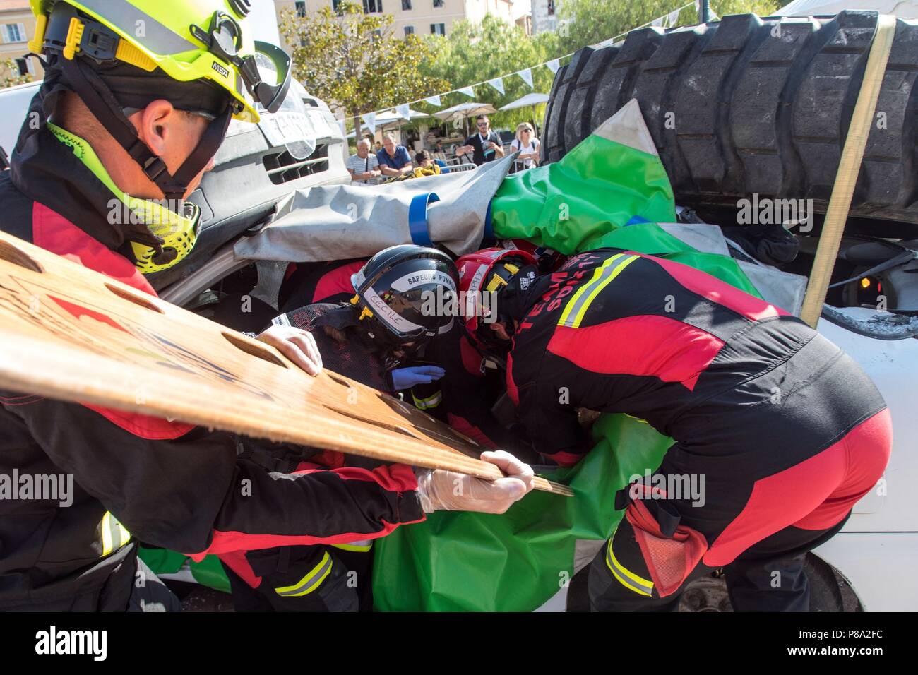 NATIONAL ROAD SAFETY CHALLENGE, WORLD RESCUE CHALLENGES Stock Photo - Alamy