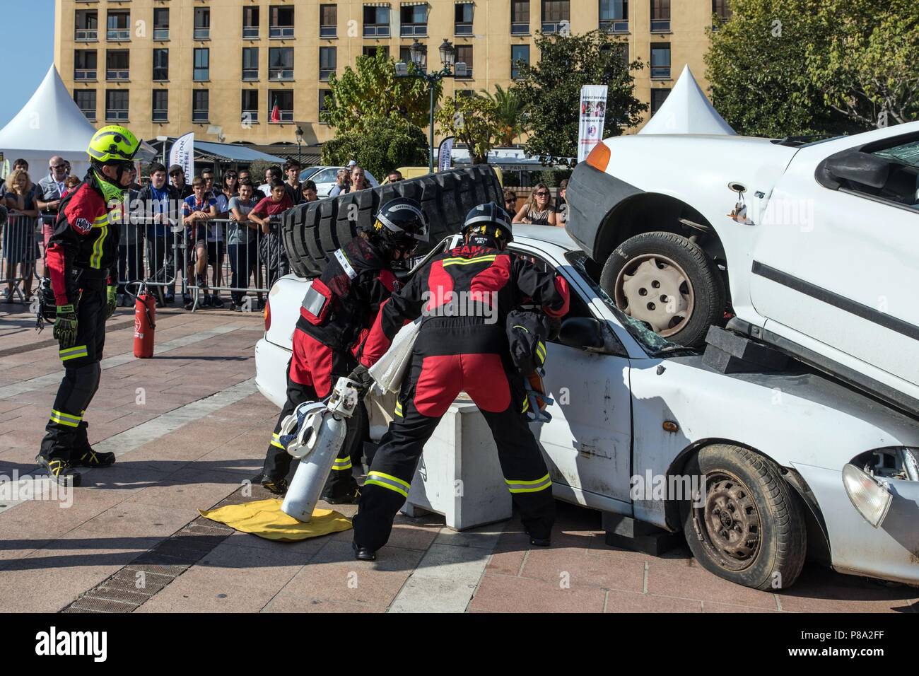 NATIONAL ROAD SAFETY CHALLENGE, WORLD RESCUE CHALLENGES Stock Photo - Alamy