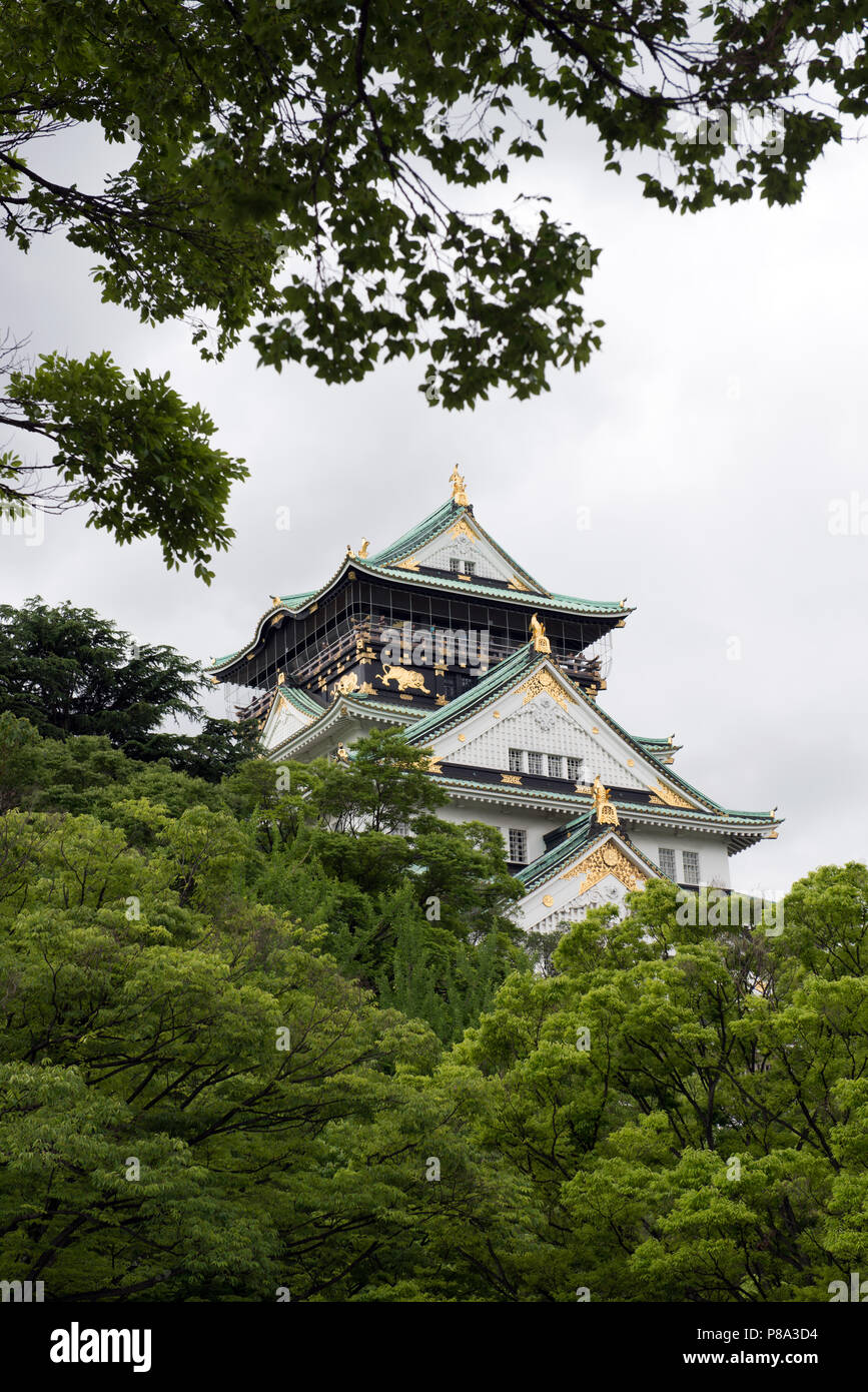 Osaka Castle Japan Stock Photo - Alamy