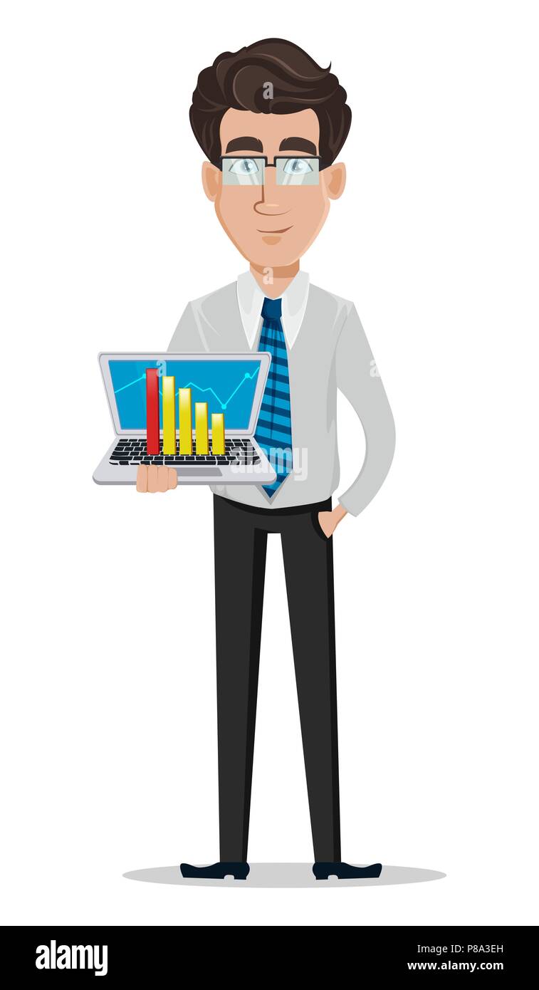 Business man in office style clothes. Businessman, banker, manager ...