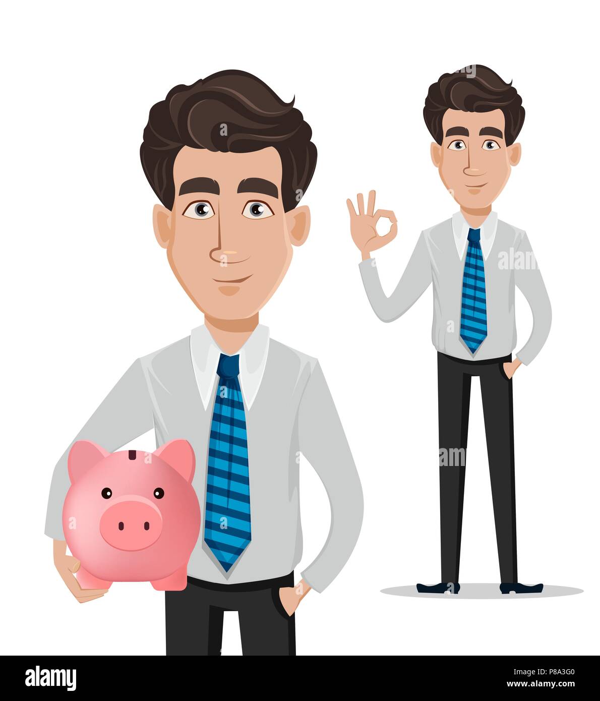 Adult male pig Stock Vector Images - Alamy