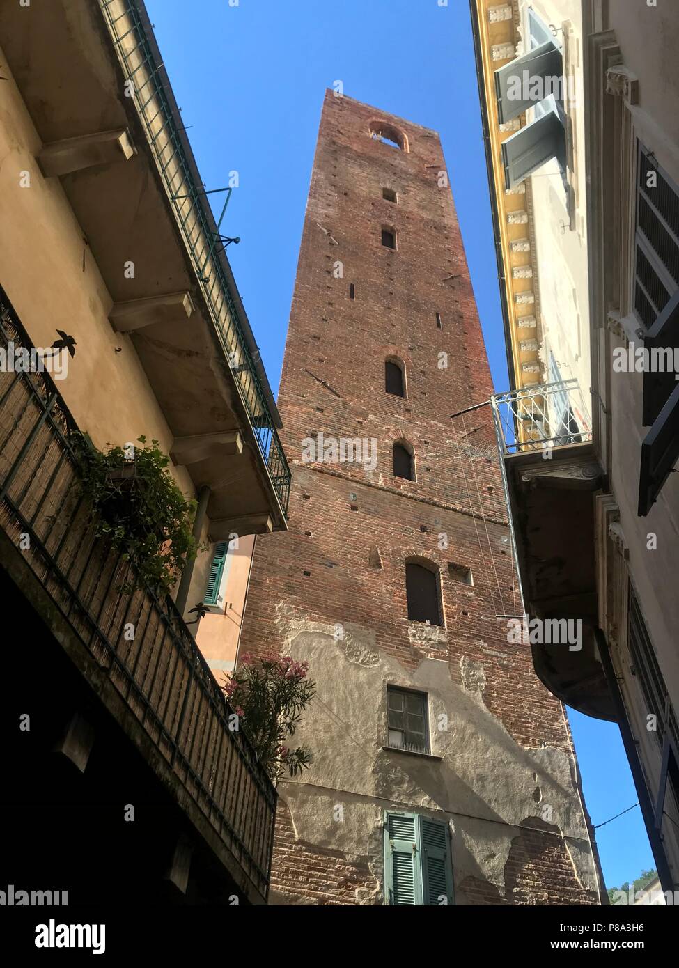 Noli medieval tower village hi-res stock photography and images - Alamy