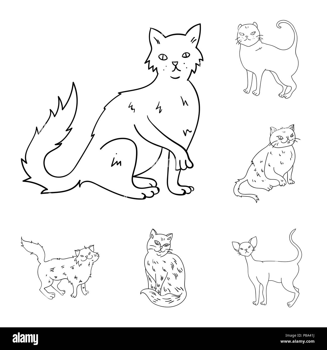 Warrior Cat Outline