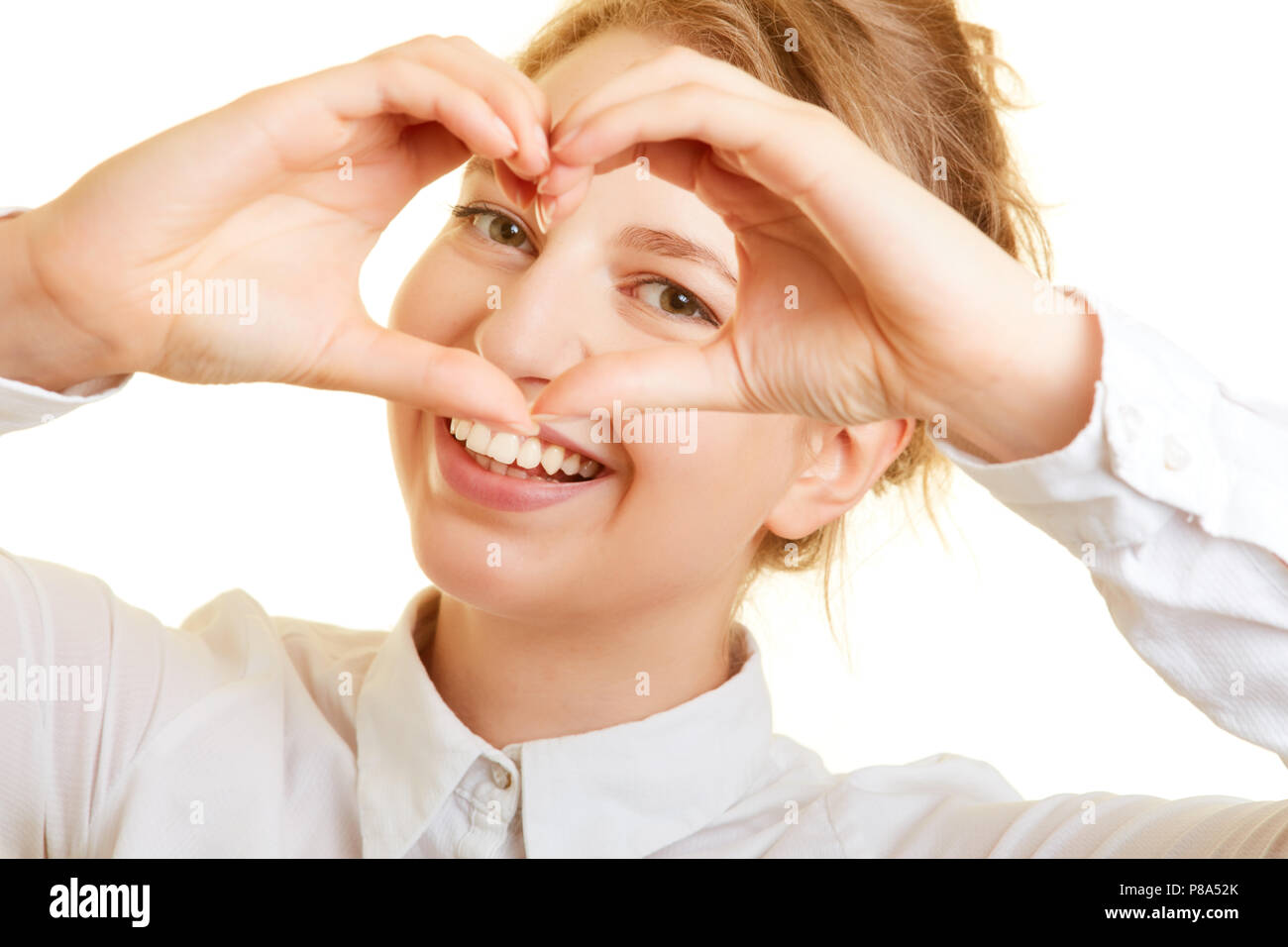 Shaping hands hi-res stock photography and images - Alamy