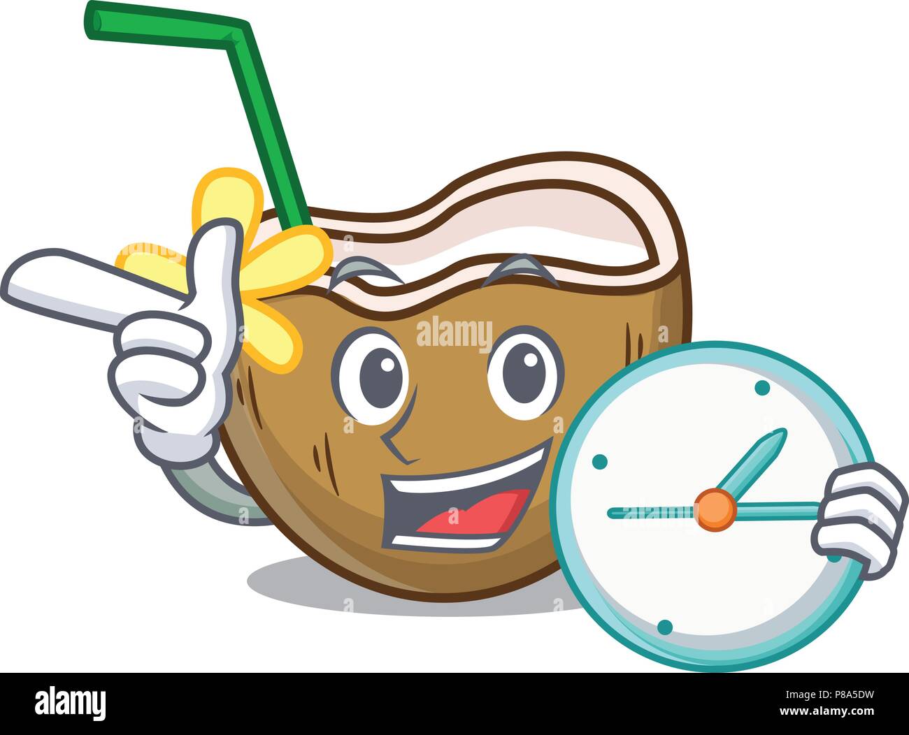 Coco clock Stock Vector Images - Alamy