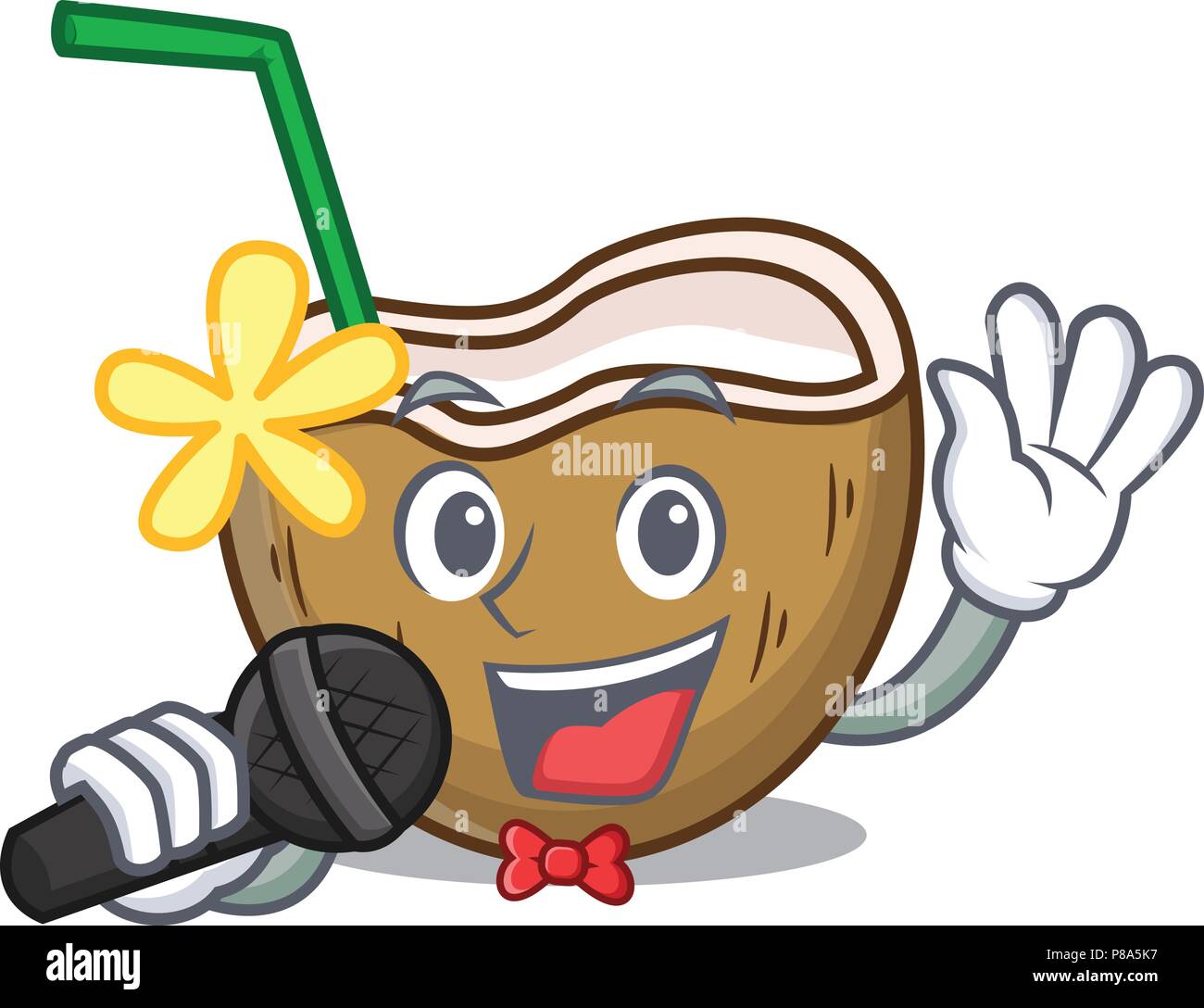 Coconut song Stock Vector Images - Alamy