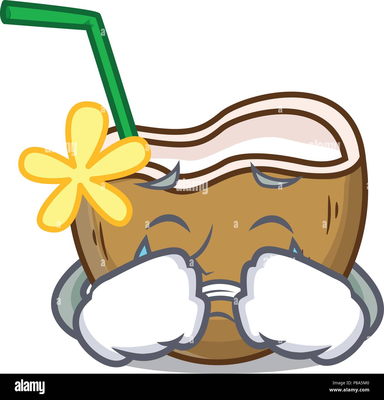 Ice cry Stock Vector Images - Alamy