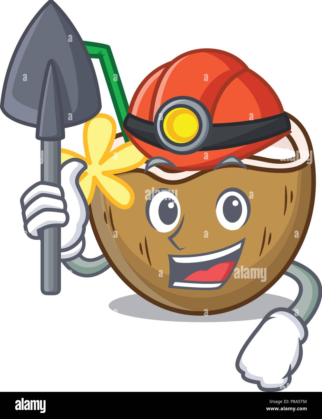 Coconutjuice Stock Vector Images - Alamy