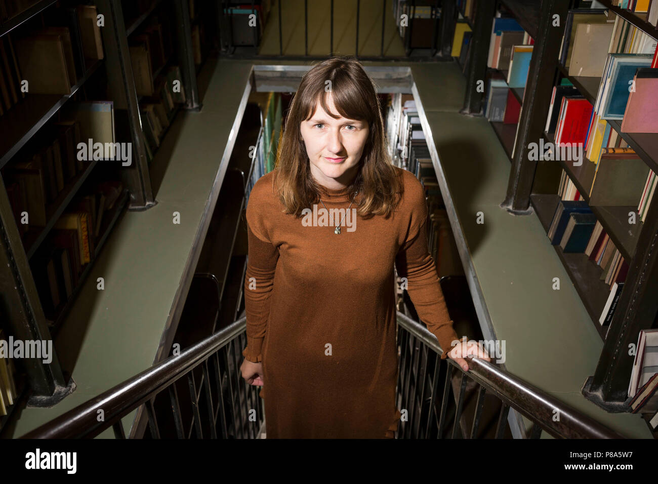 Portrait of Clare Pollard , poet and playwright Stock Photo - Alamy