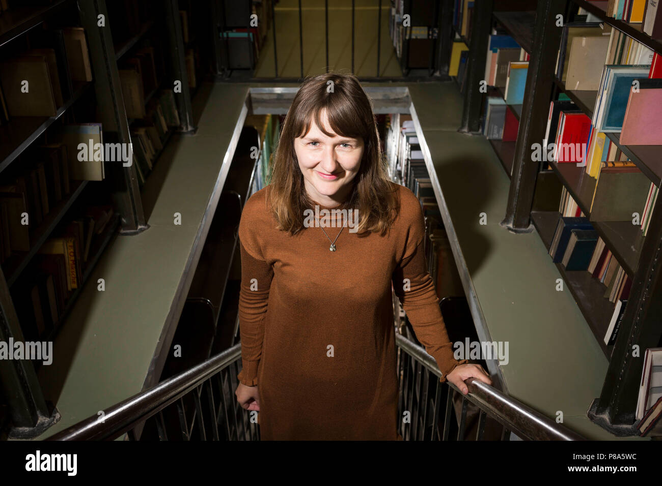 Portrait of Clare Pollard , poet and playwright Stock Photo - Alamy