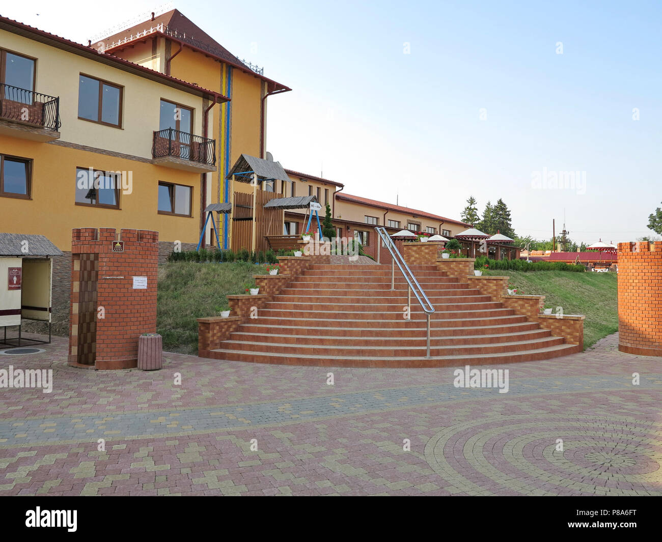 Sloping stair hi-res stock photography and images - Alamy