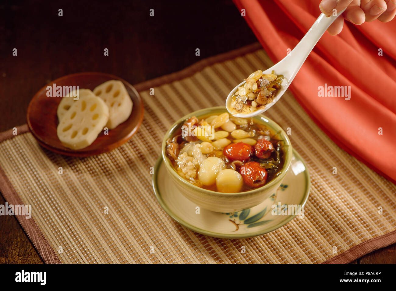 Ching bo leung is sweet cold soup in Chinese and Vietnamese cuisine ...