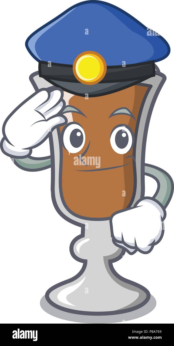 Police irish coffee character cartoon Stock Vector Image & Art - Alamy