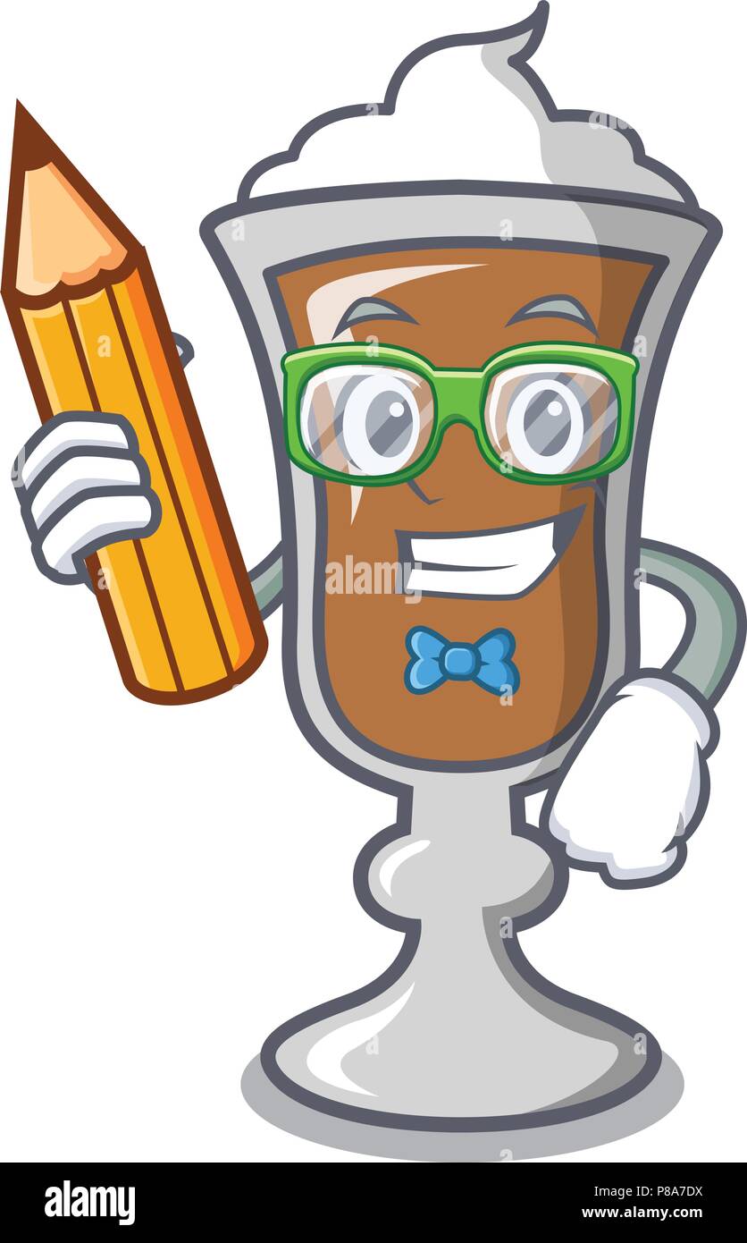 Student irish coffee character cartoon Stock Vector Image & Art - Alamy