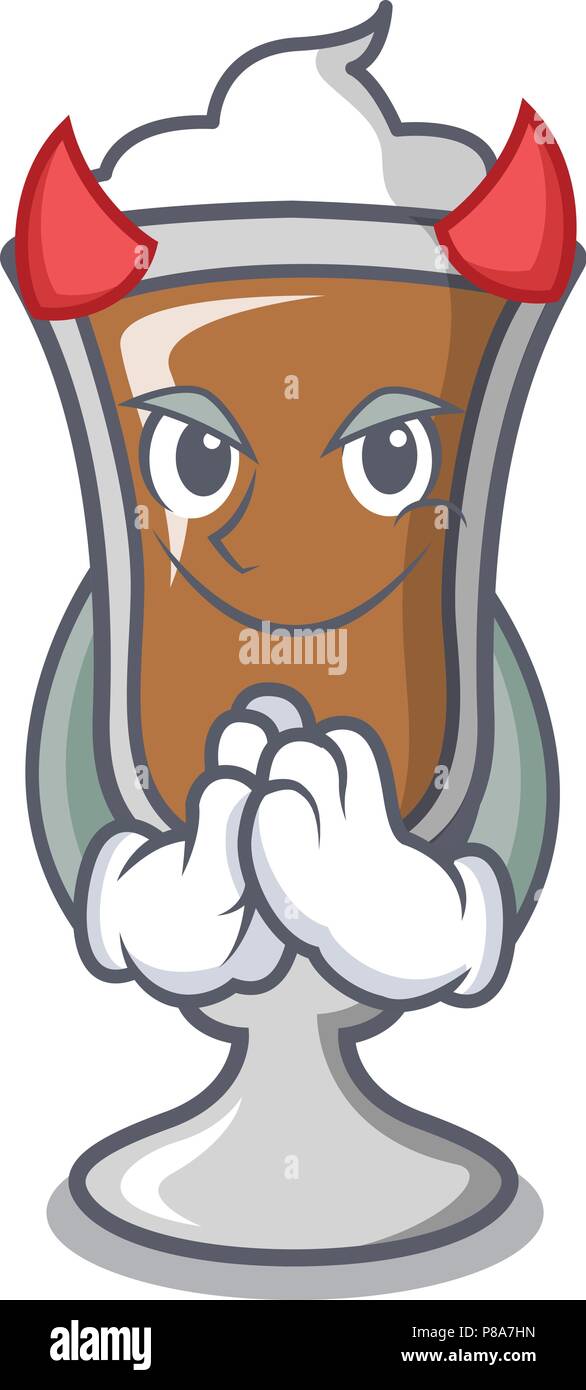 Devil irish coffee mascot cartoon Stock Vector Image & Art - Alamy