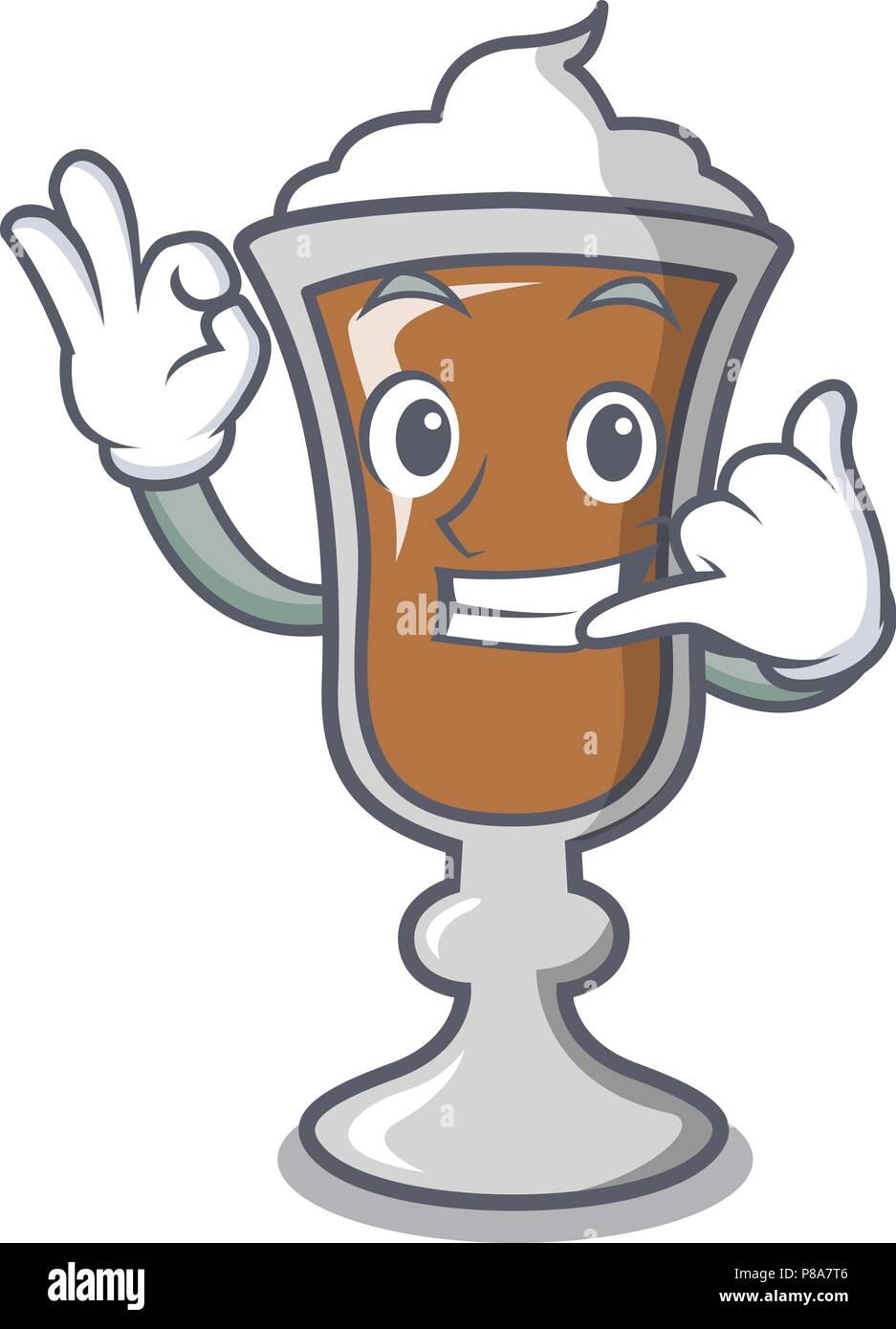 Irish Coffee Clipart Cartoon