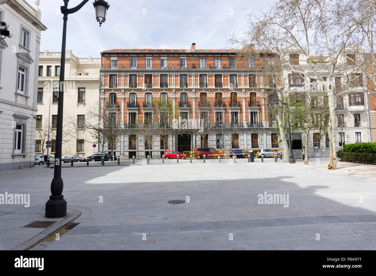 old buildings of madrid Stock Photo - Alamy